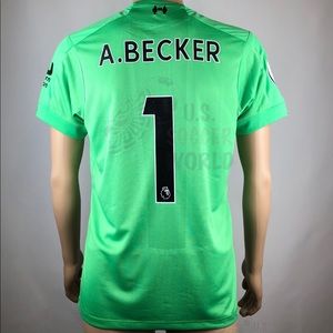 New Balance | Shirts | Liverpool Fc Alisson Becker Mens Soccer Jersey ...